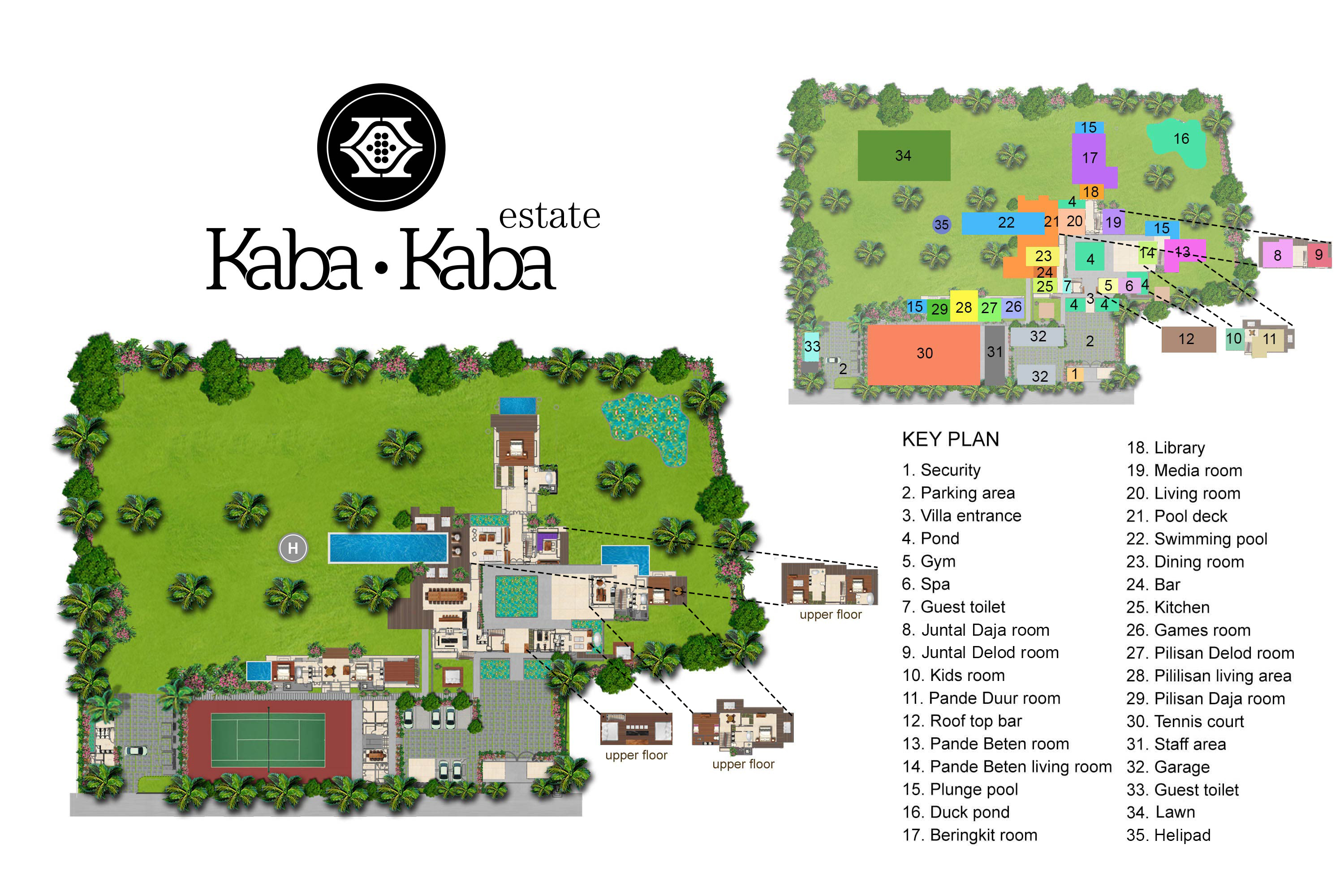 Kaba Kaba Estate Floorplan - Elite Havens