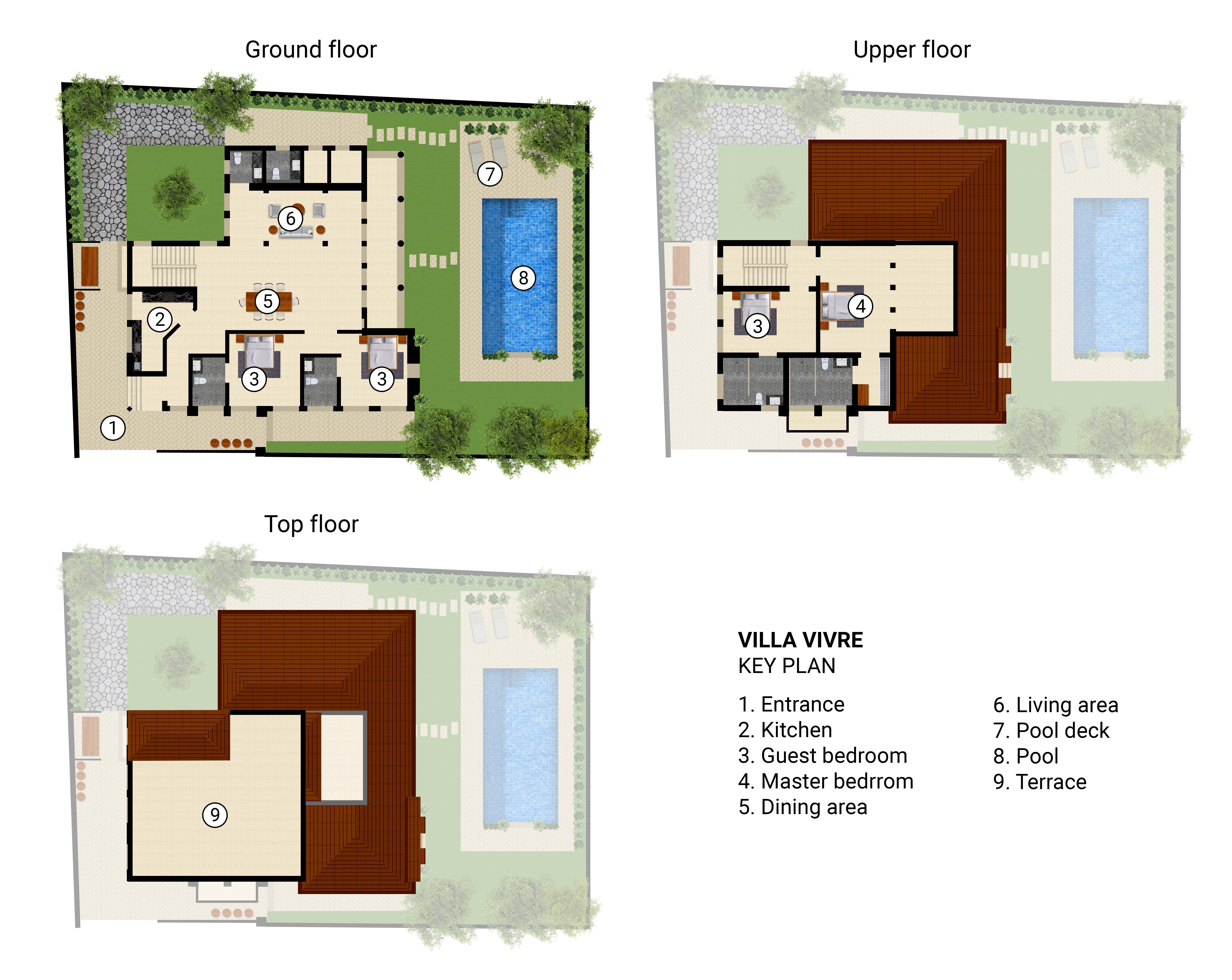 Villa Vivre Floorplan - Elite Havens
